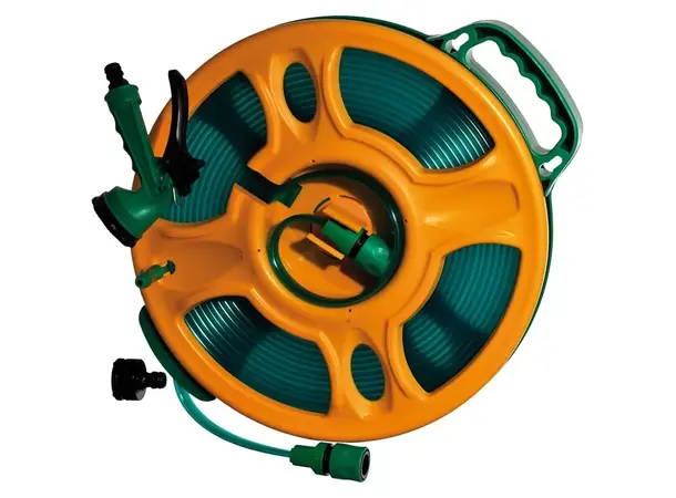 Vannslange på rull m/3 rør 15m - Caravan.no AS