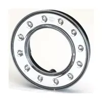 Hella LED-krets, bak- og omrisslys ø98 mm ytre, ø55 mm indre, rødt ...